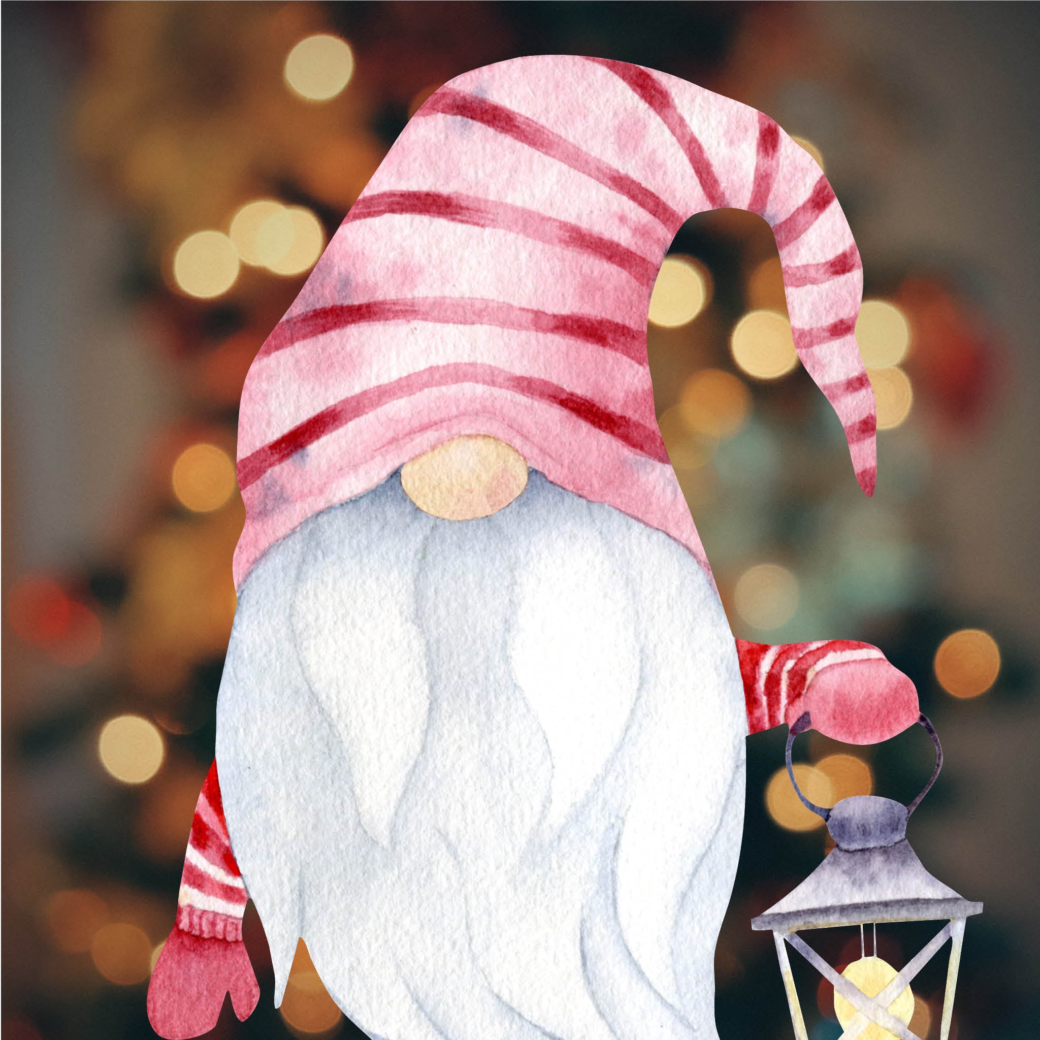 Christmas character window stickers