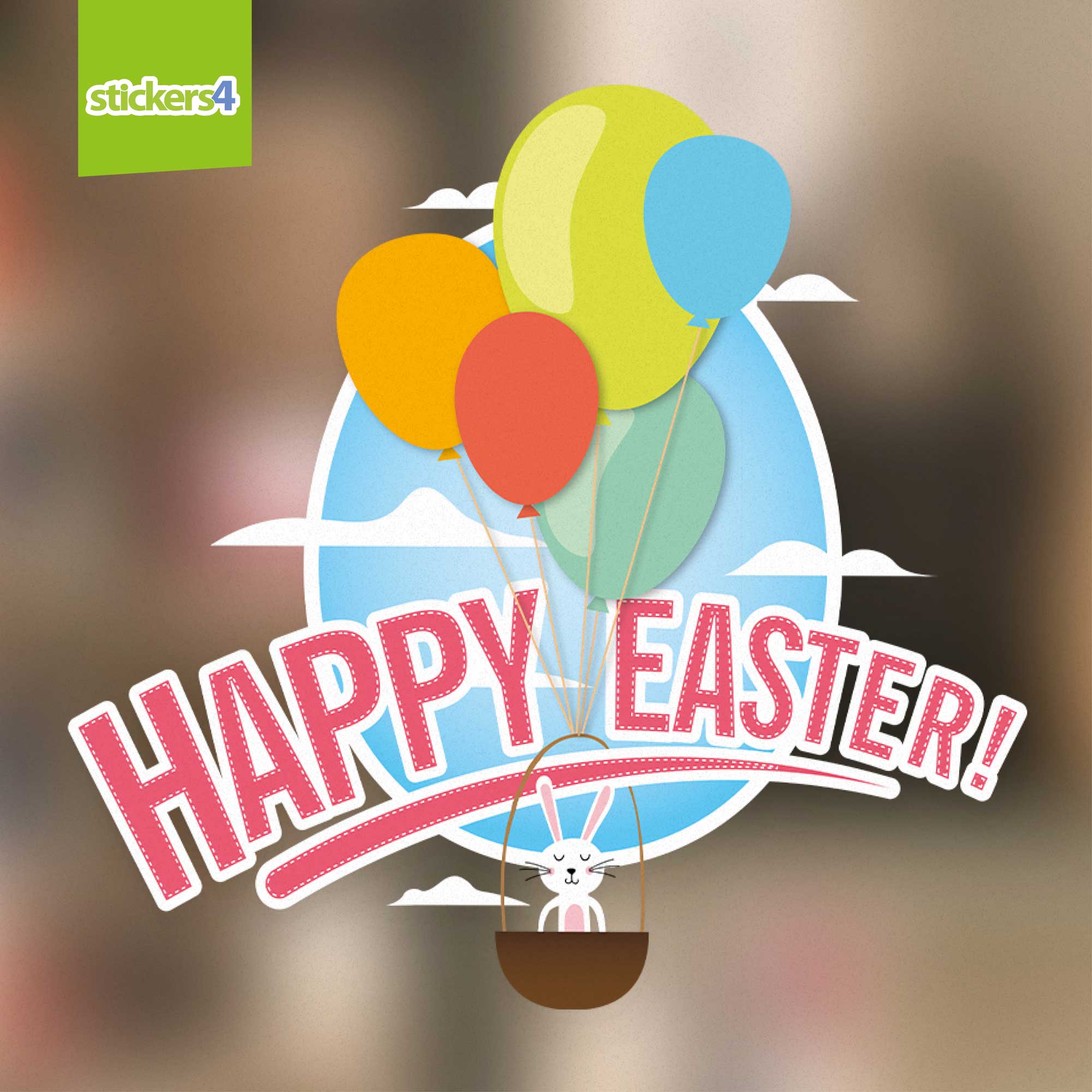 Easter Window Stickers | Easter Window Display Decorations