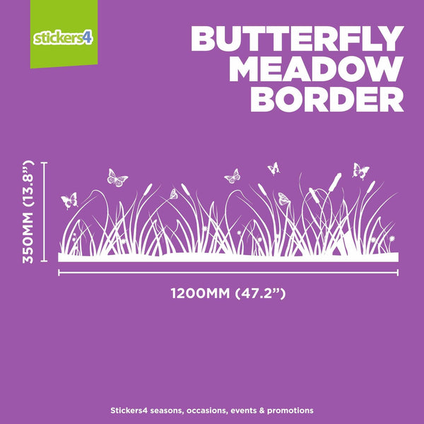 Butterfly Meadow Window Border | Spring and Summer Borders