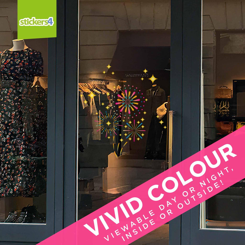 Diwali Window Stickers