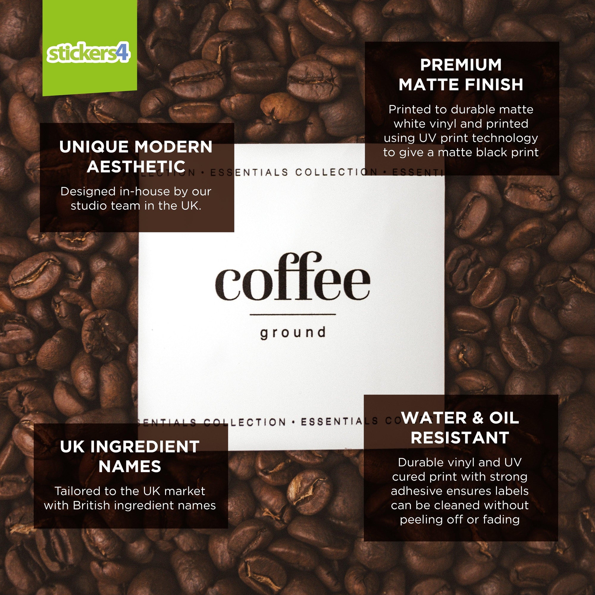 93 Essentials Collection Pantry Labels