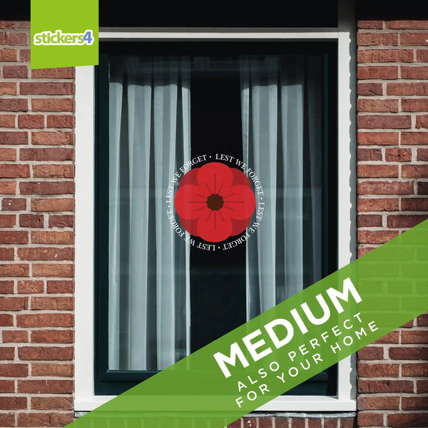 Lest We Forget Poppy Roundel | Remembrance Day Display