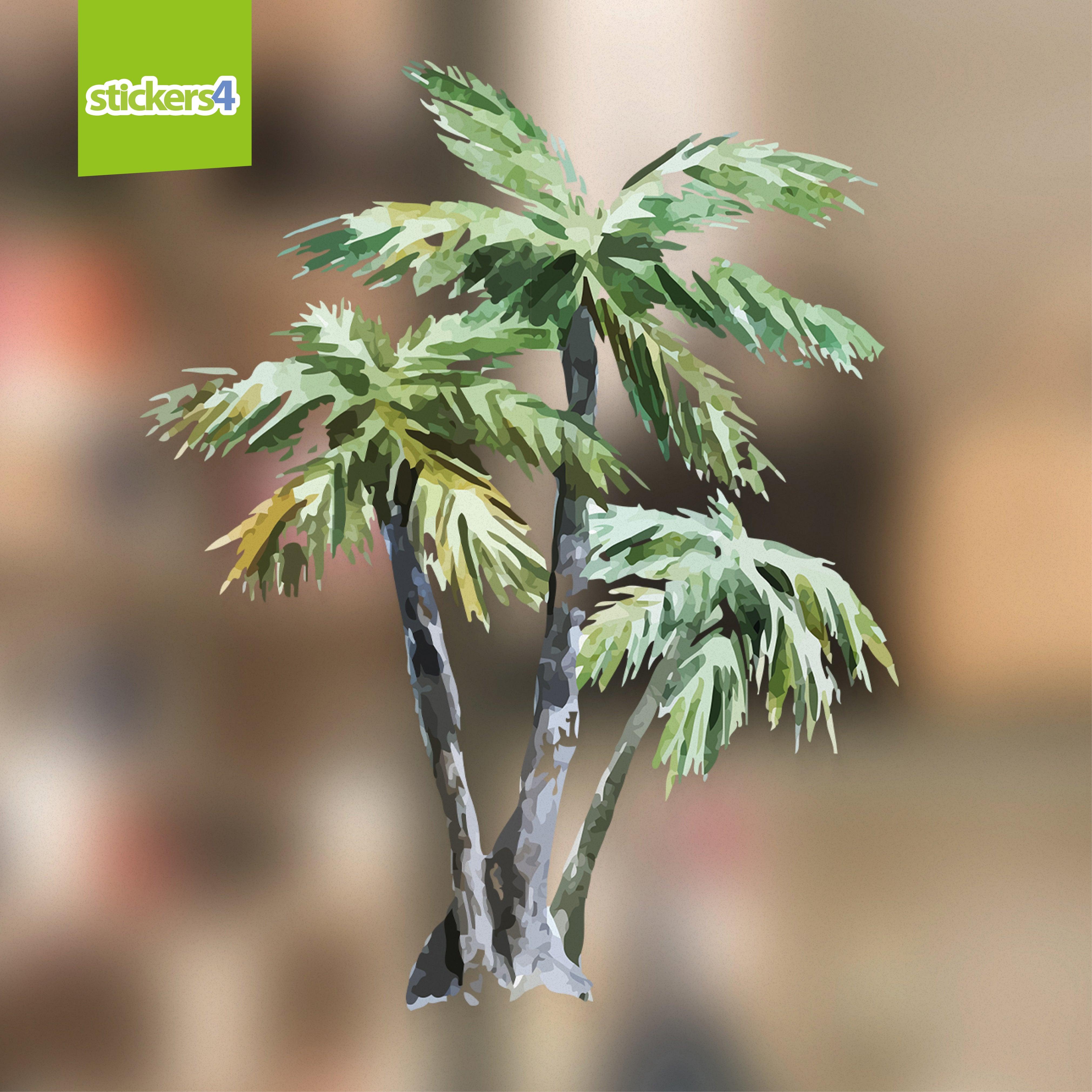 Palm Tree Window Stickers