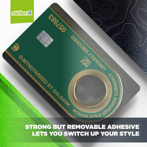 Sci-Fi Credit Card Stickers | Bank Card Skins