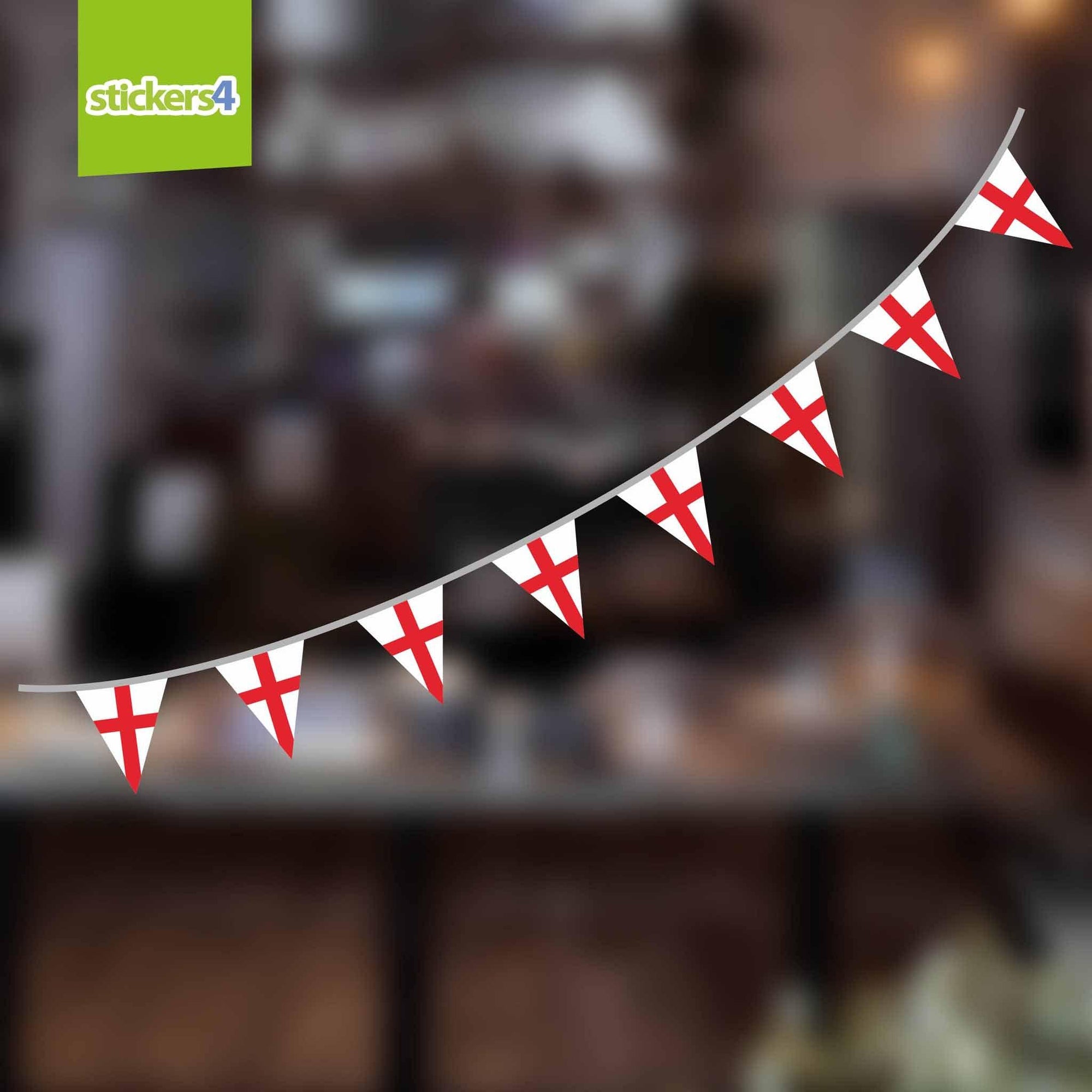 St George's Flag Static Cling Window Sticker | St George's Day