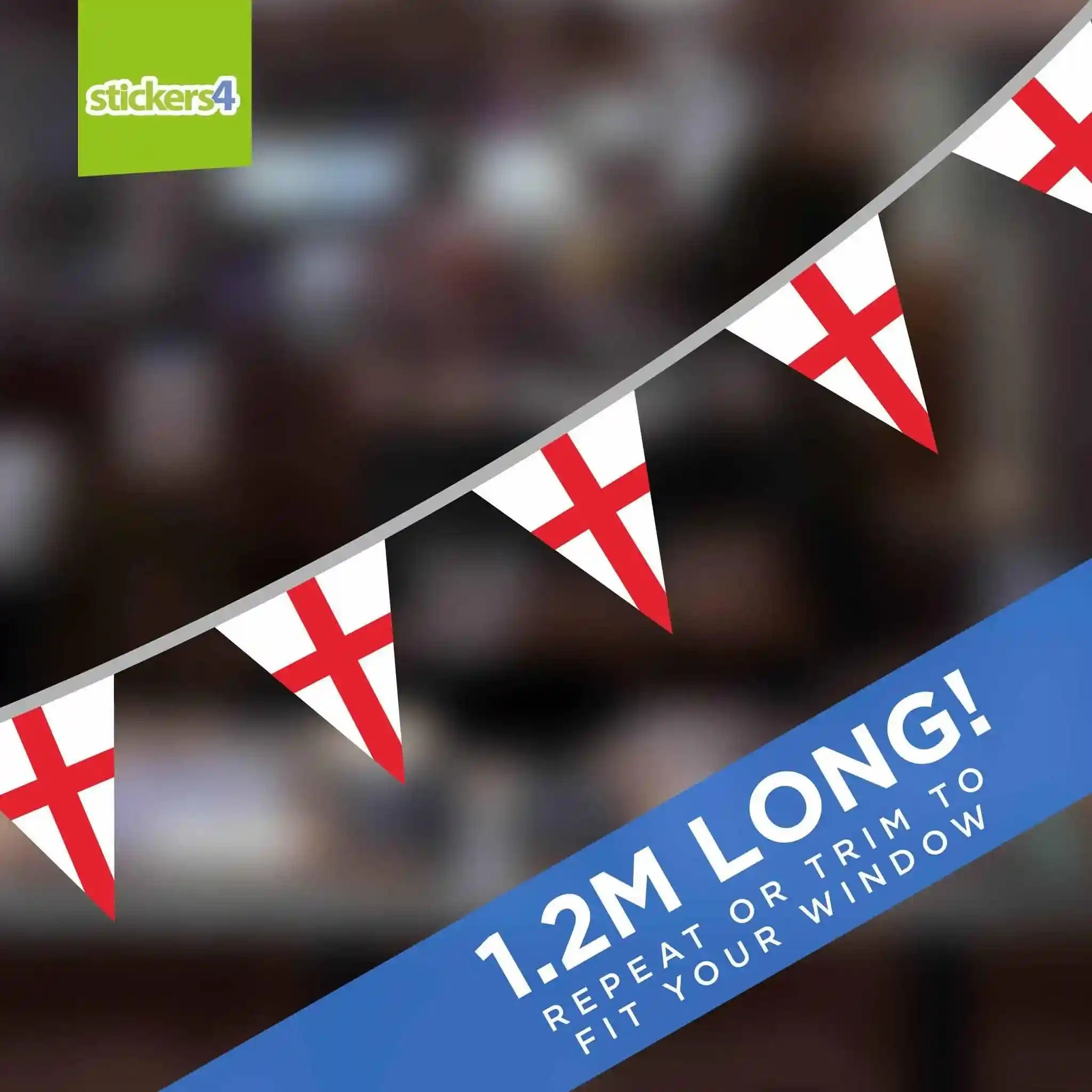 St George's Flag Static Cling Window Sticker | St George's Day