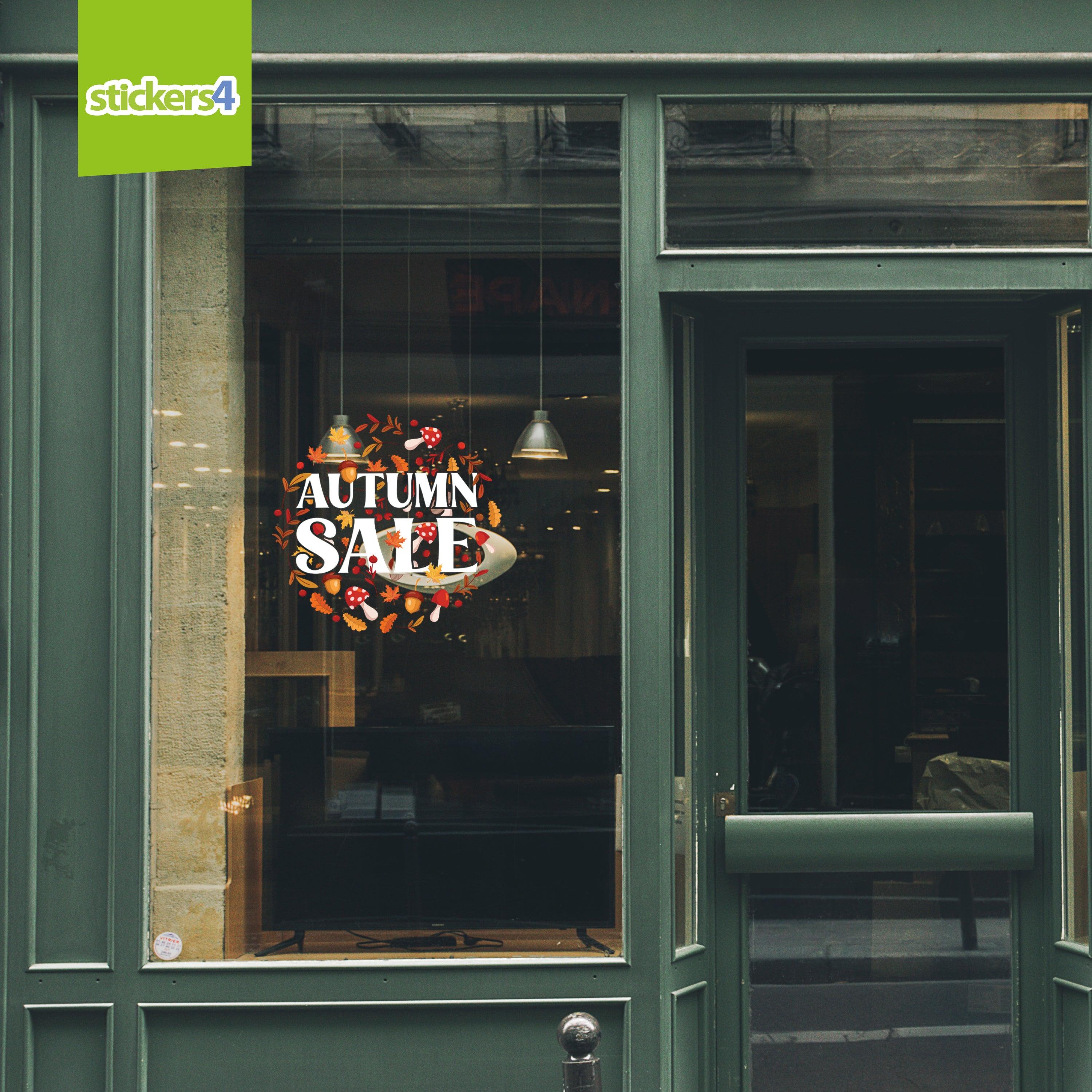 Sale Window Stickers | Retail Shop Window Displays | Stickers4