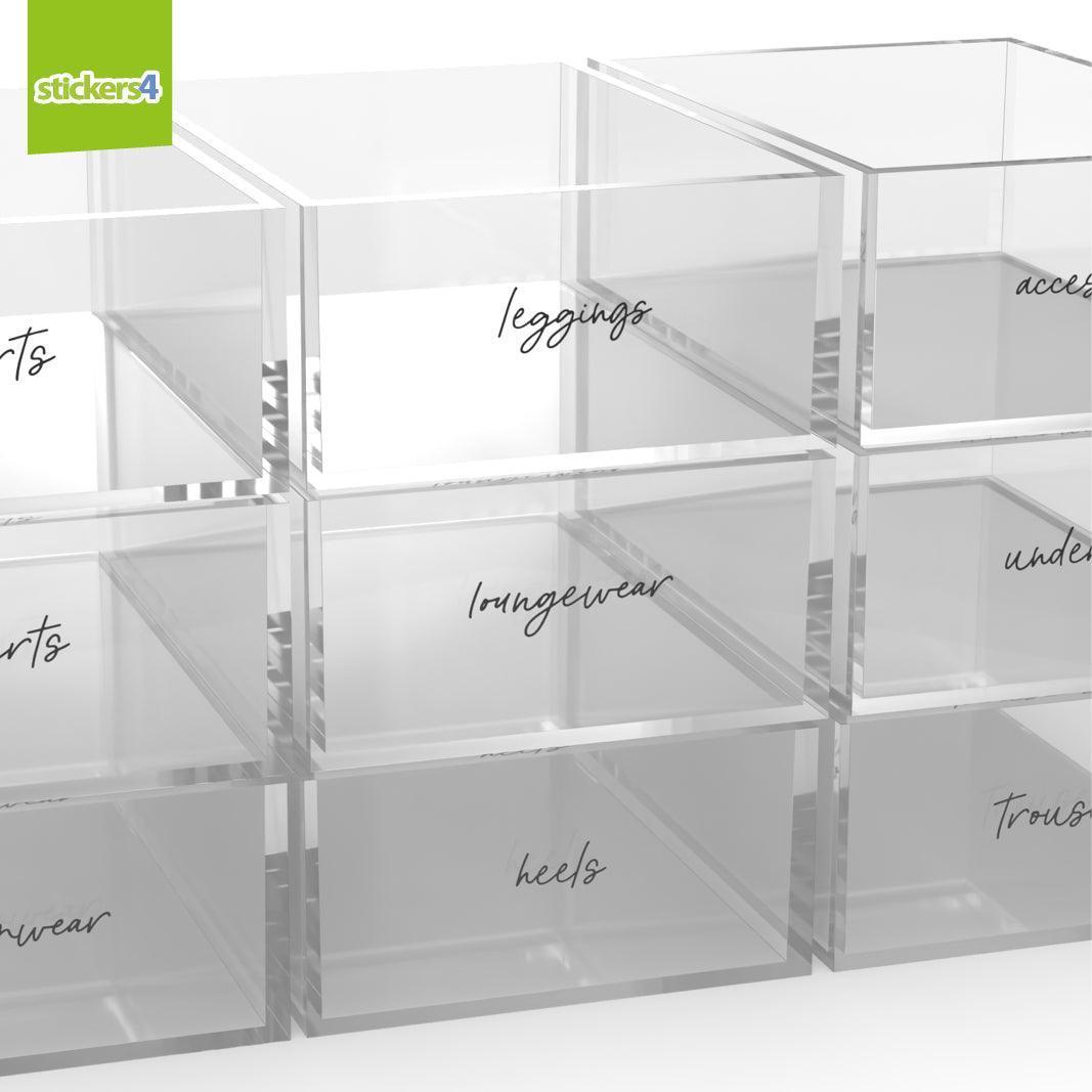 Makeup Drawer Labels | Saubhaya Makeup