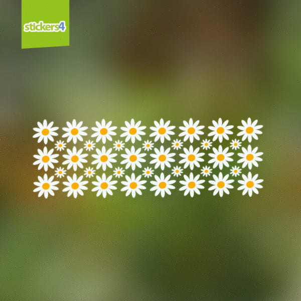 Daisy Window Stickers Pack 2 Mixed sizes