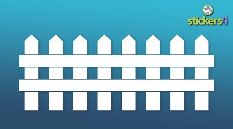 Large picket fence