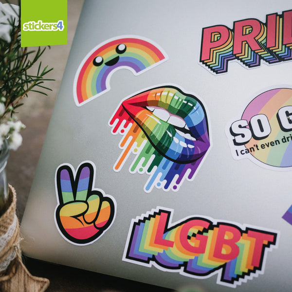 LGBT Pride sticker pack | Decorative accessories | Stickers4