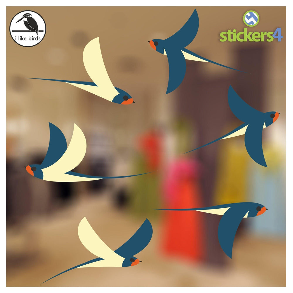 Bird Strike Prevention Window Stickers